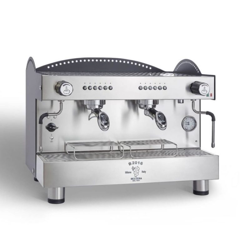 2-Group Professional Espresso Machine – Bezzera 3L Black